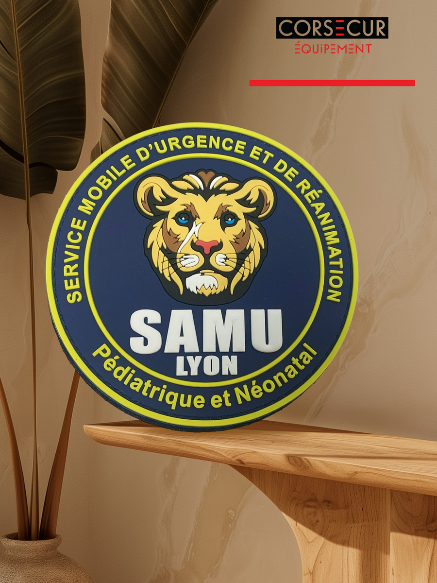 ÉCUSSON SAMU PÉDIATRIQUE et NÉONATAL DE LYON – CORSECUR
