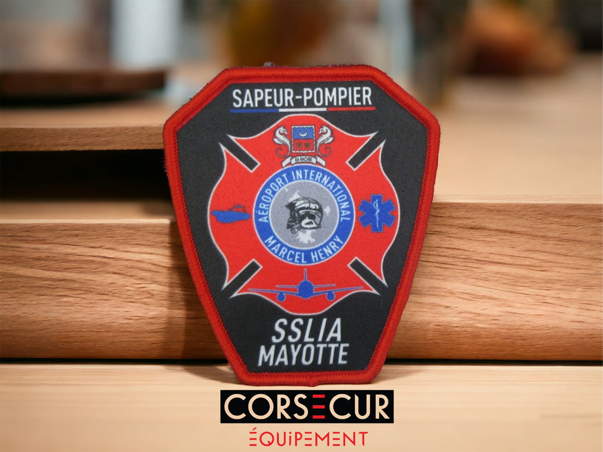 ÉCUSSON SSLIA-RFFS MAYOTTE – CORSECUR