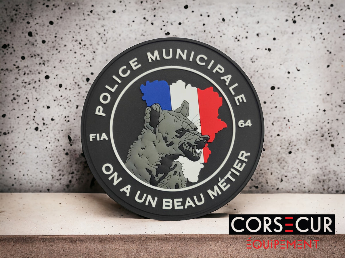 ÉCUSSON FIA POLICE MUNICIPALE – CORSECUR